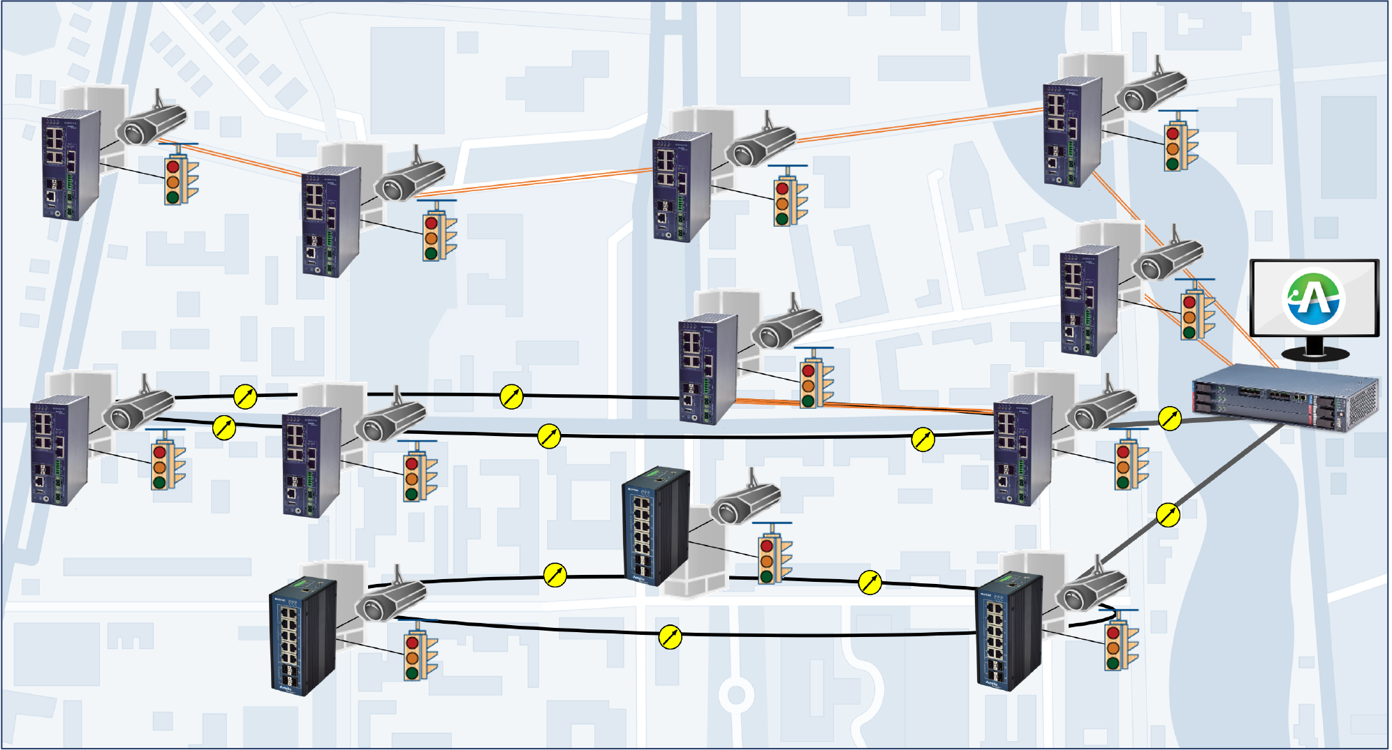 MetaLIGHT 684D Hybrid Fiber-Copper 10Gig Switch
