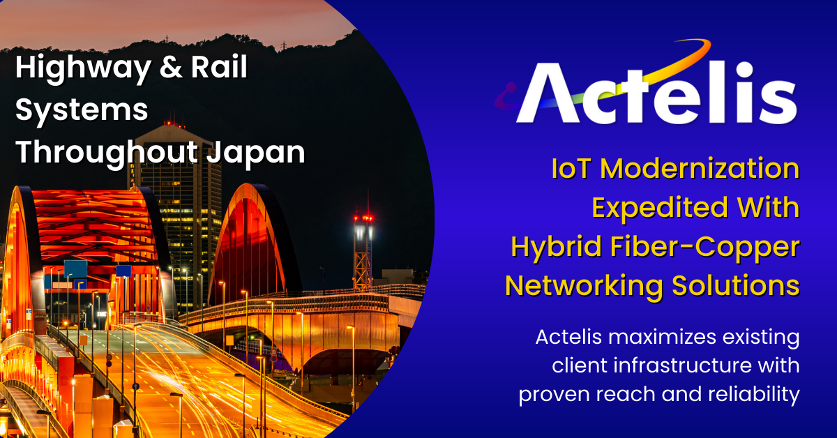 Actelis Receives Orders for Its Hybrid Fiber-Copper Networking ...