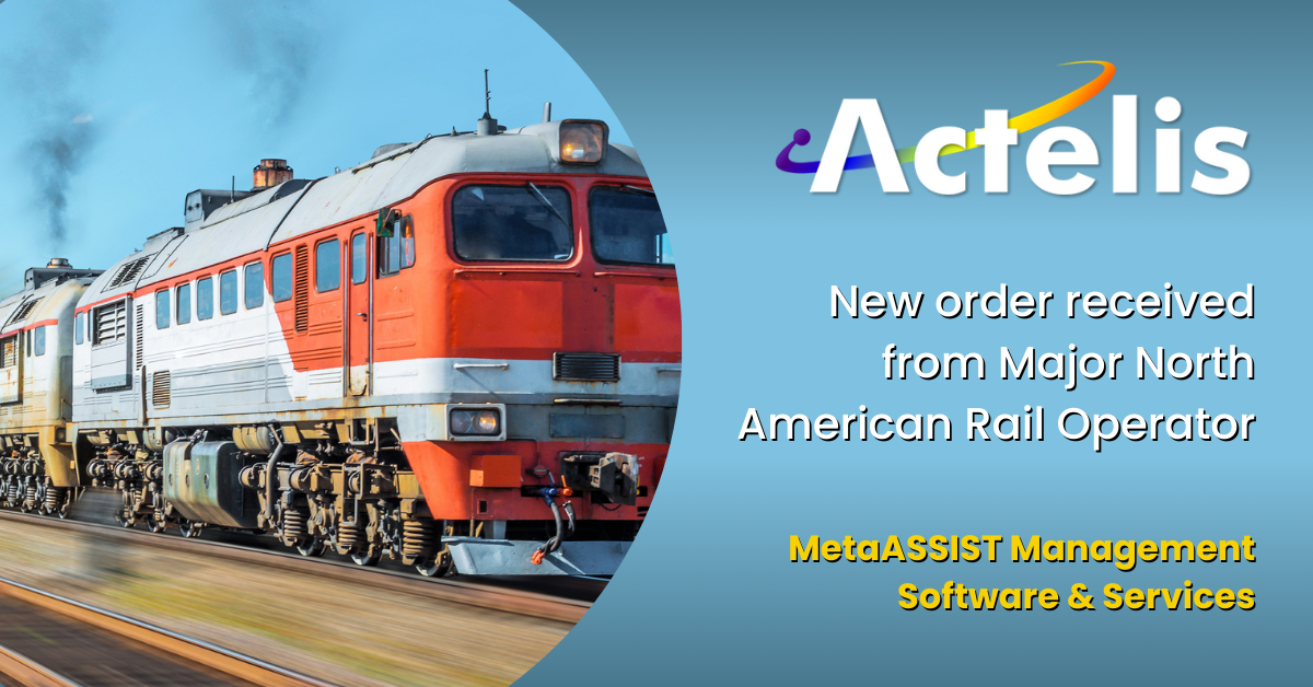 Actelis Receives Order From Major North American Rail Operator For ...
